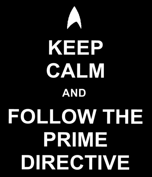 What I wish I could unlearn from Star Trek TNG / 2: The Prime Directive ...